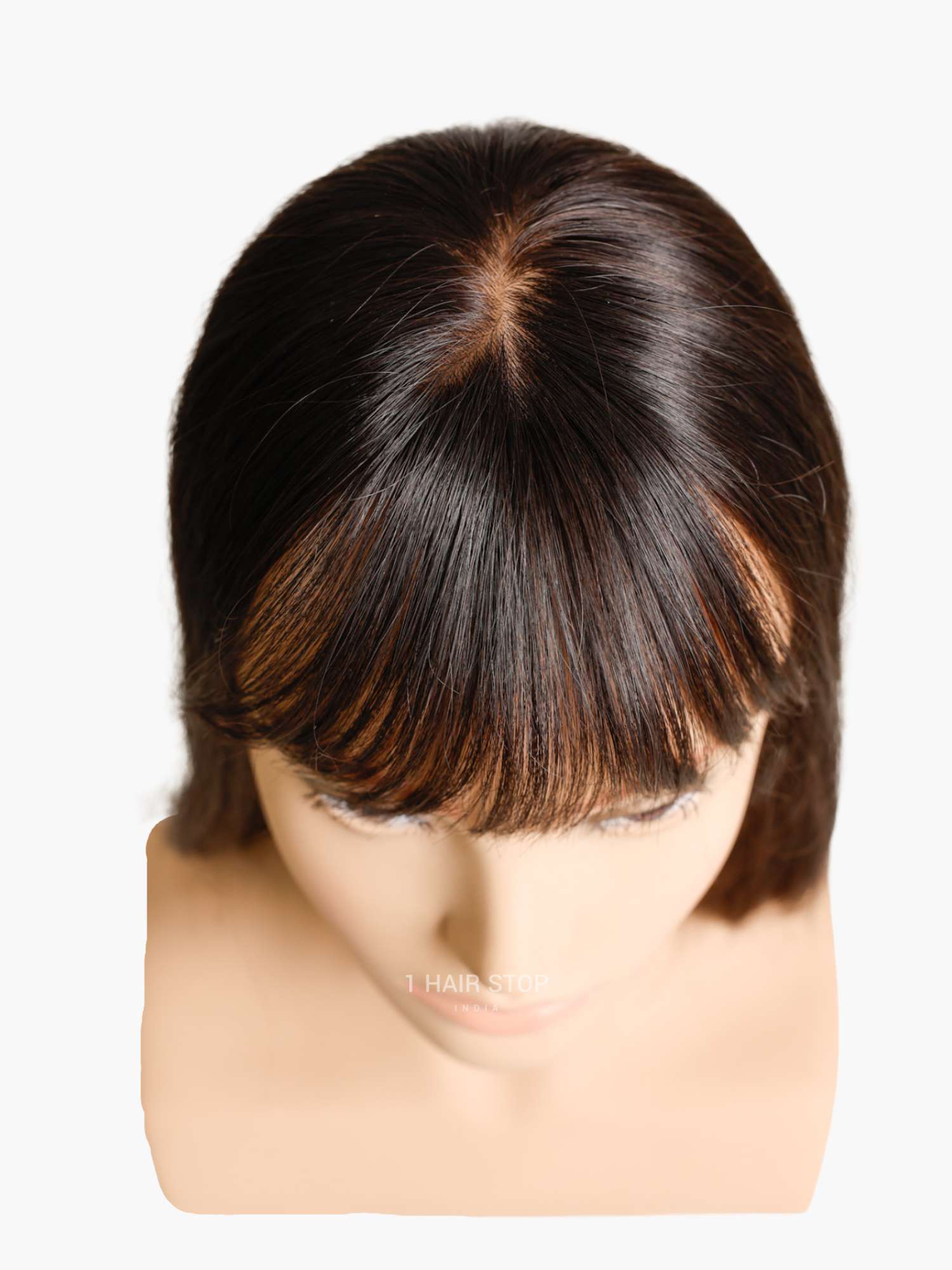 Silk Topper With Bangs - Size 2.5x3'' | Most Natural Hair Toppers – 1 ...
