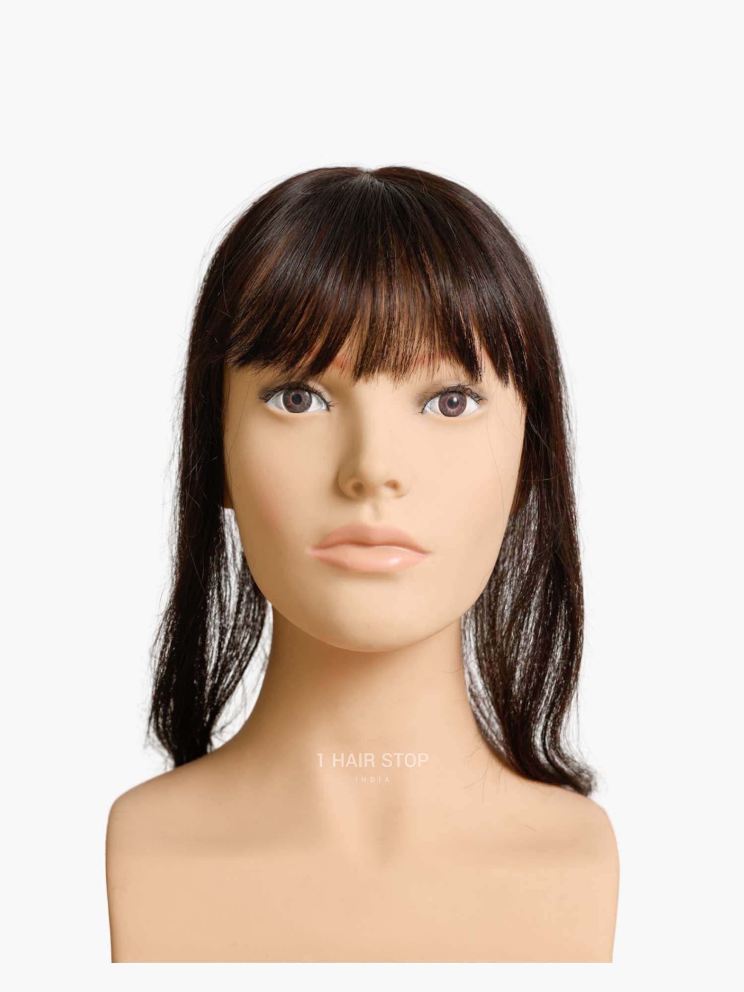 Silk Topper With Bangs - Size 2.5x3'' | Most Natural Hair Toppers – 1 ...