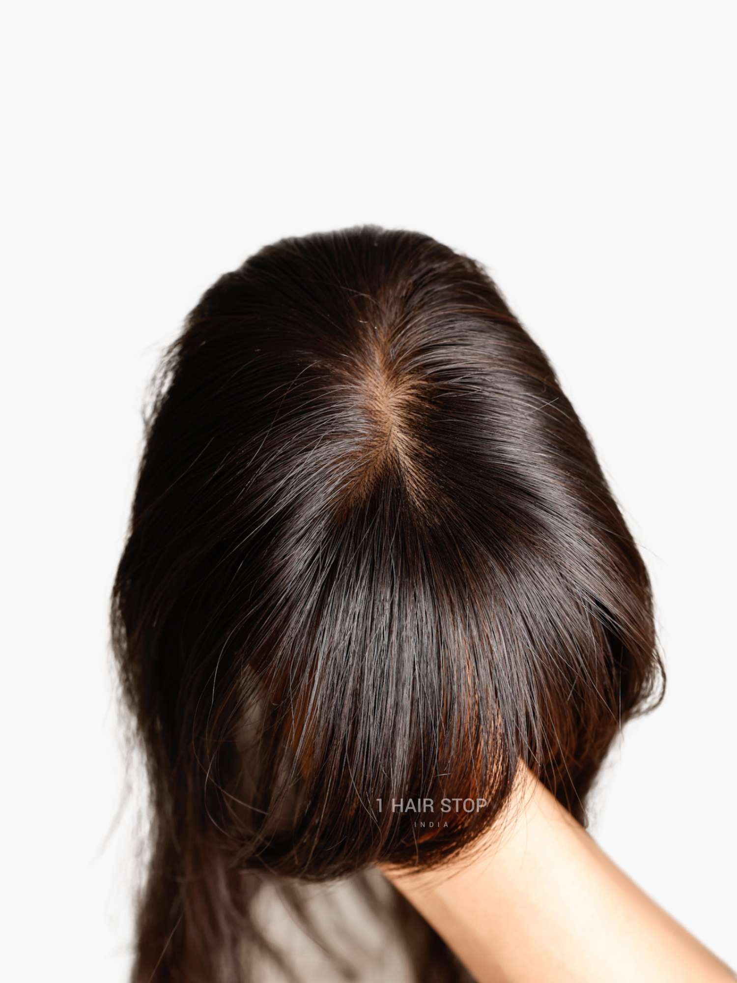 Silk Topper With Bangs - Size 3x3'' | Most Natural Hair Toppers – 1 ...