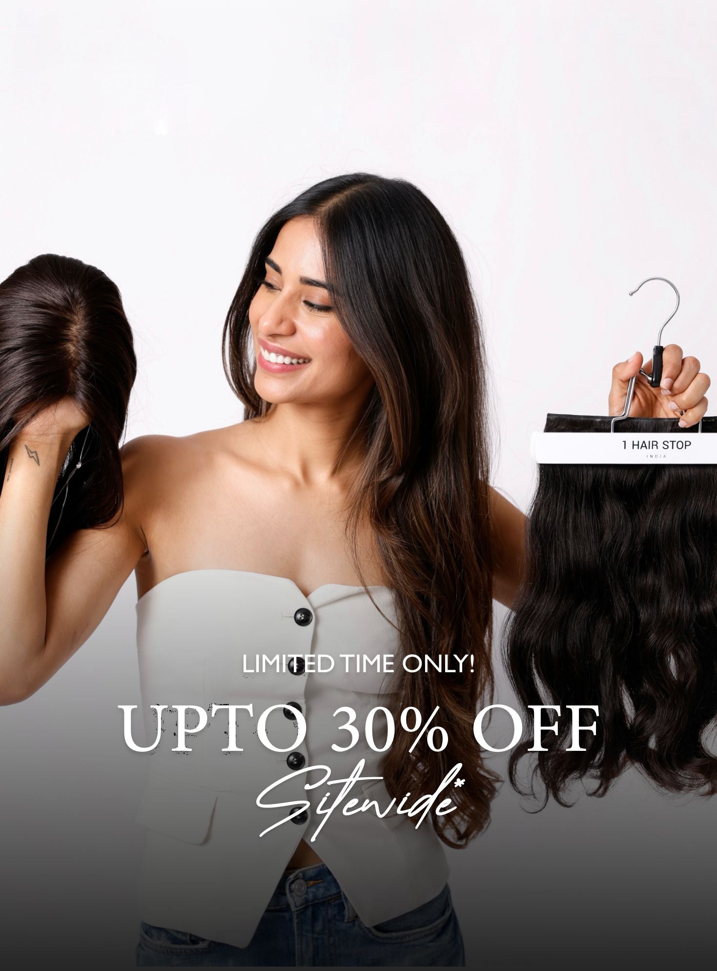 Human hair extensions india store