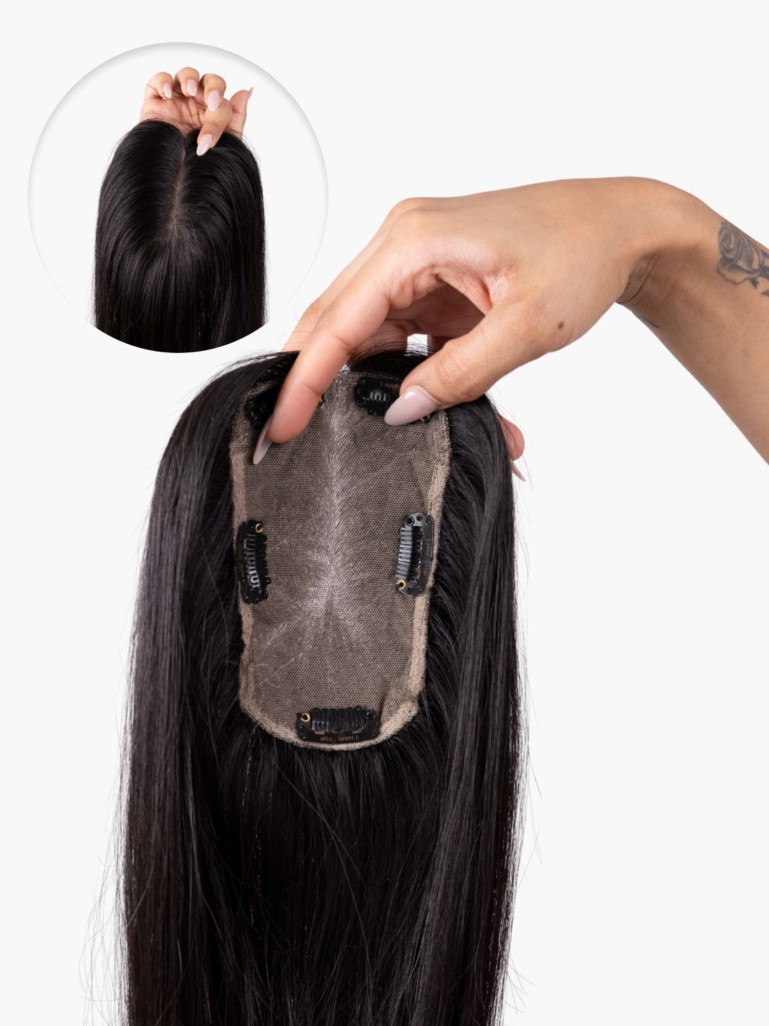 Buy 3x5 Inch Silk Hair Topper Online To Cover Bald Spots