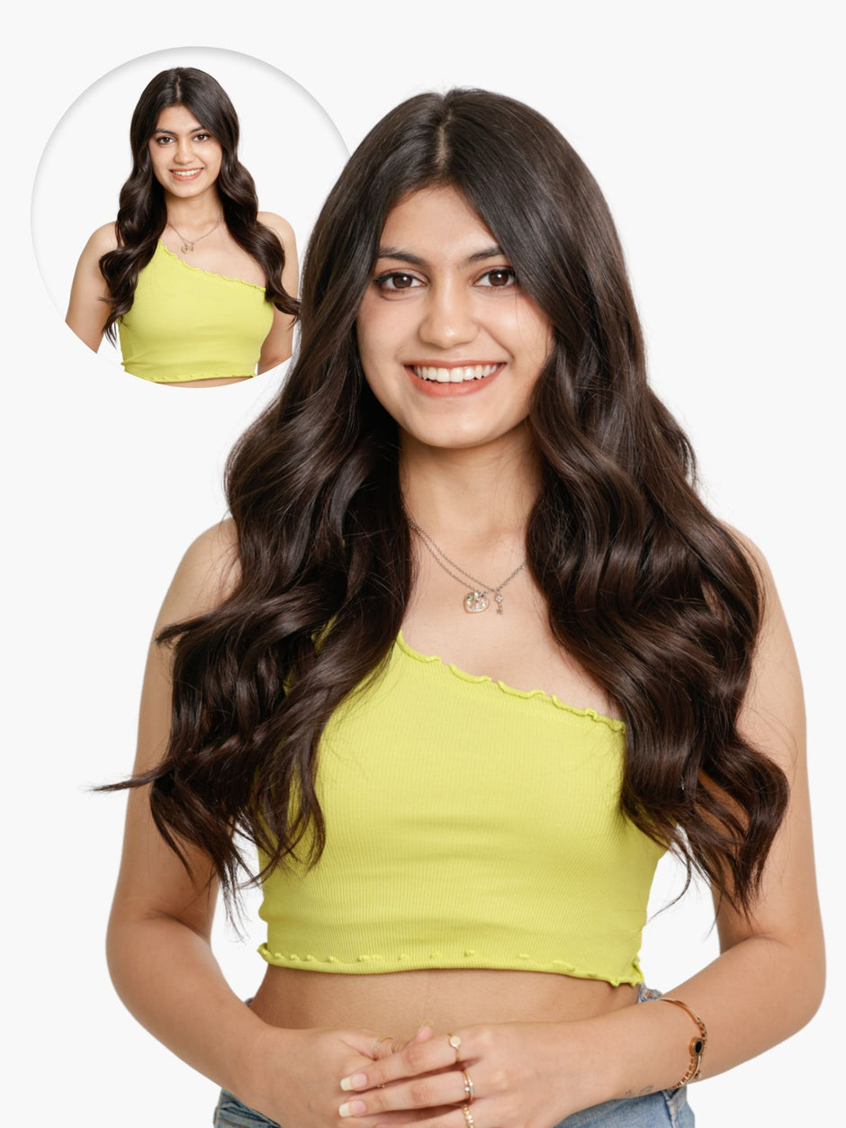 100% Human Hair Extensions, Hair Toppers & Patches - 1 Hair Stop