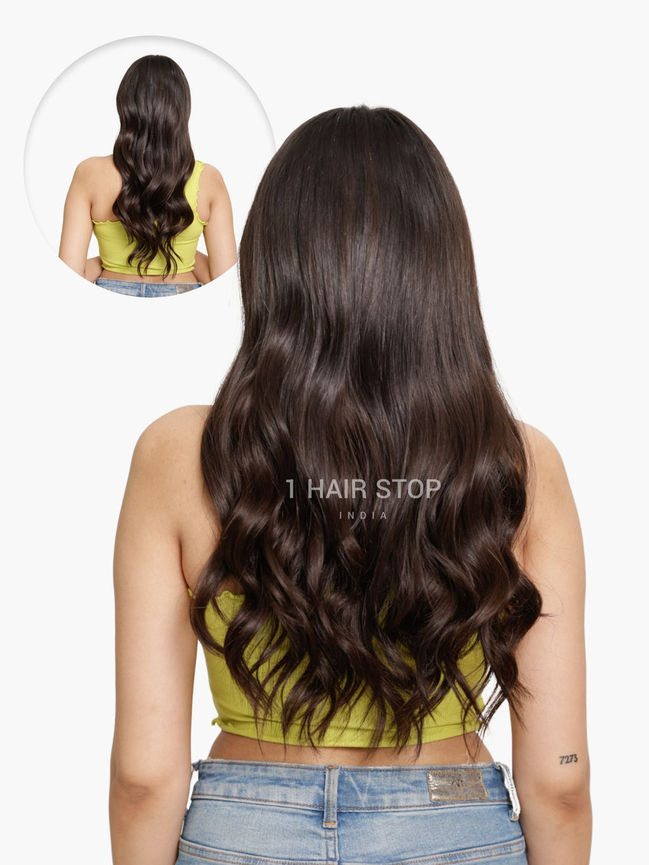 100% Human Hair Extensions, Hair Toppers & Patches - 1 Hair Stop